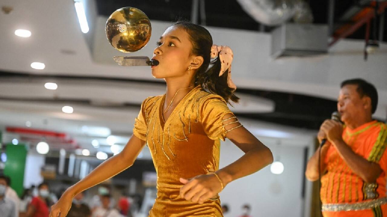 Myanmar grandfather on mission to revive juggling art