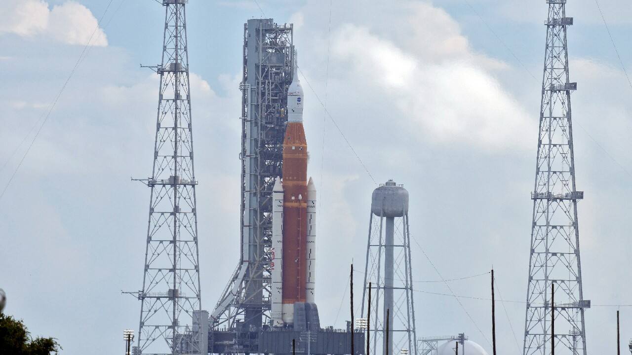 In Pics | NASA calls off launch of new moon rocket after engine problem