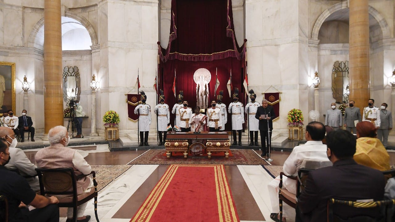 Jagdeep Dhankhar takes oath as 14th Vice President of India