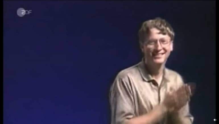 Viral: An old video of Bill Gates dancing at Windows 95 launch