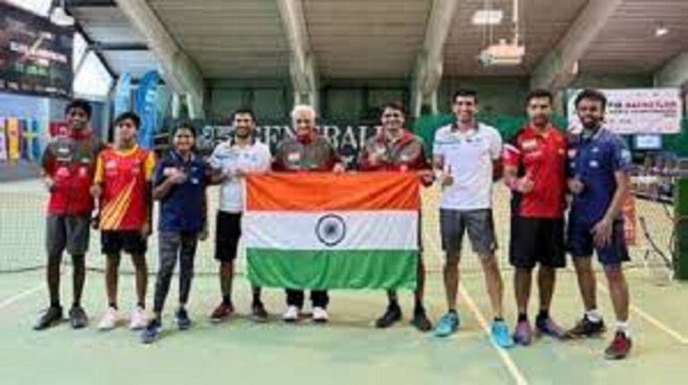 Indian racketlon team wins Nation Cup in Austria