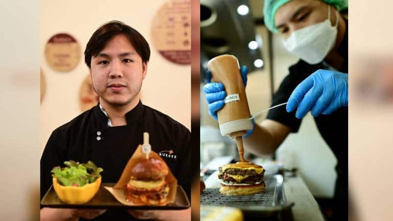 Bug Burgers In Pics | Thai pop-up wins fans with crunchless cricket burgers