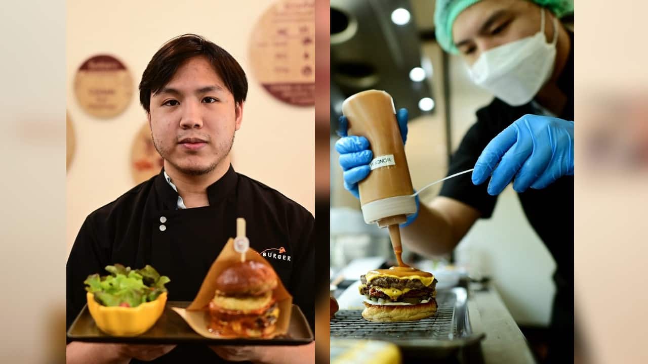 Bug Burgers In Pics | Thai pop-up wins fans with crunchless cricket ...