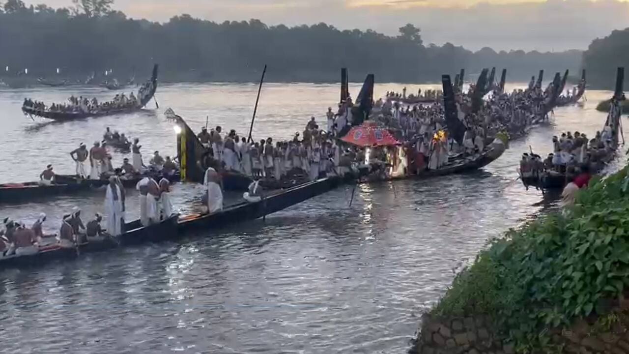 Onam Celebration 2022: Journey of Thiruvonathoni, a temple vessel ...