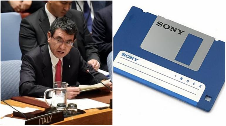 Japan's digital minister declares 'war' on floppy disks, pushes for ...