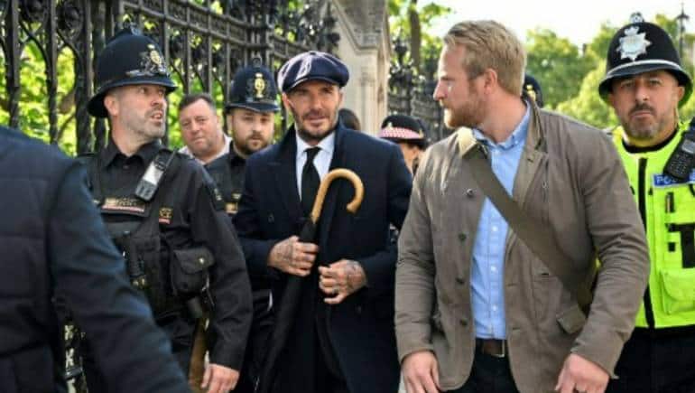 David Beckham waited 12 hours in queue to see the Queen lying in state ...