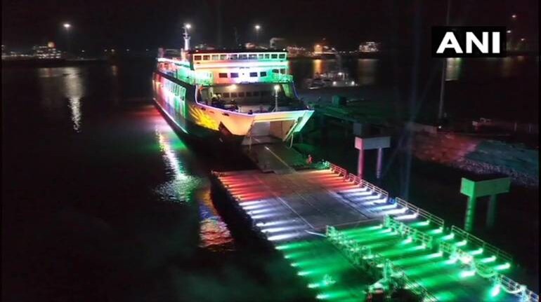 India launches its first and Asia's largest solar-powered ROPAX ferry ...