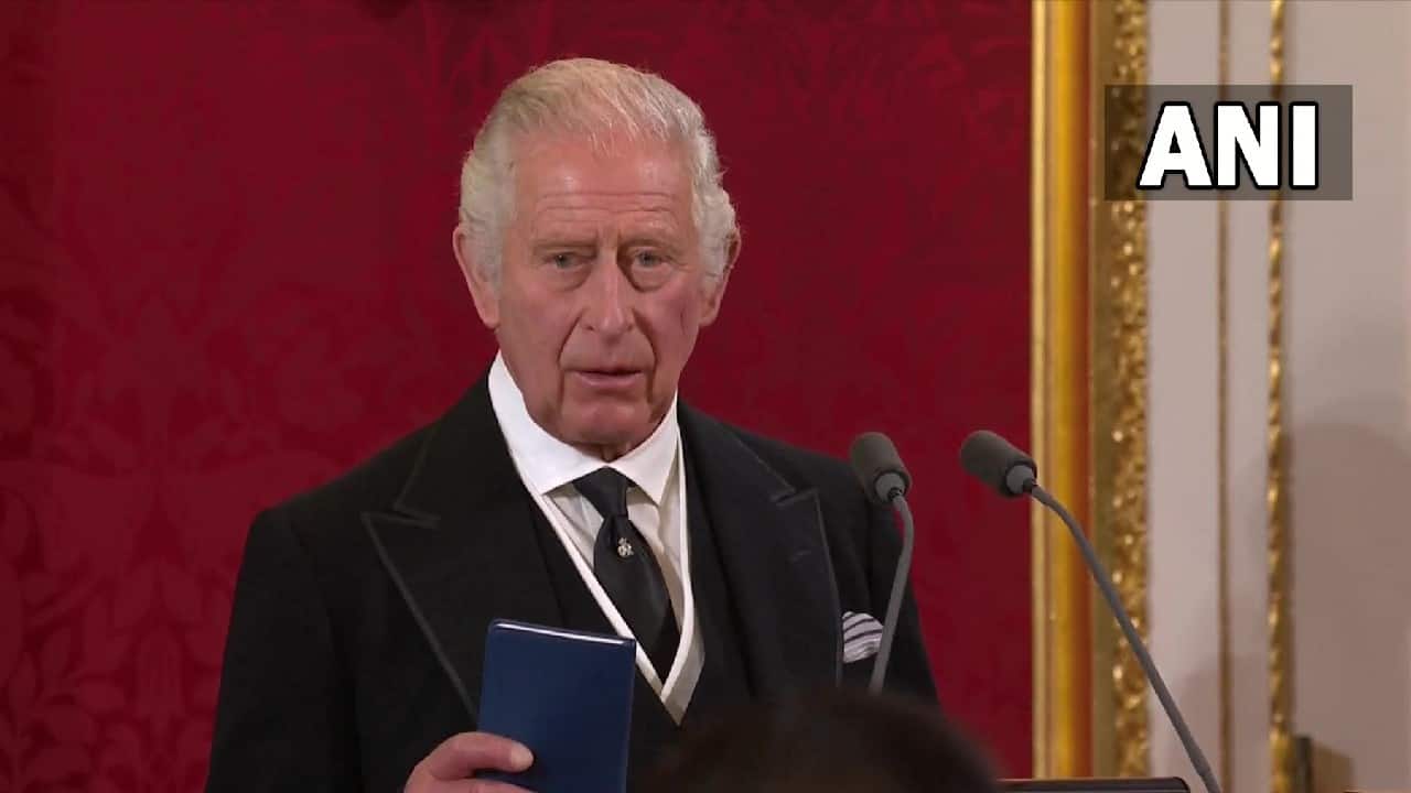 In Pics: King Charles III proclaimed Britain's new sovereign in ...