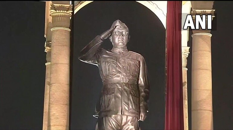 Revamped Central Vista Avenue: PM Modi unveils statue of Netaji Bose ...