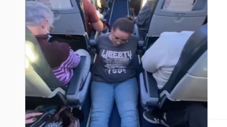 Video: Paralysed passenger drags herself to plane bathroom, says no ...