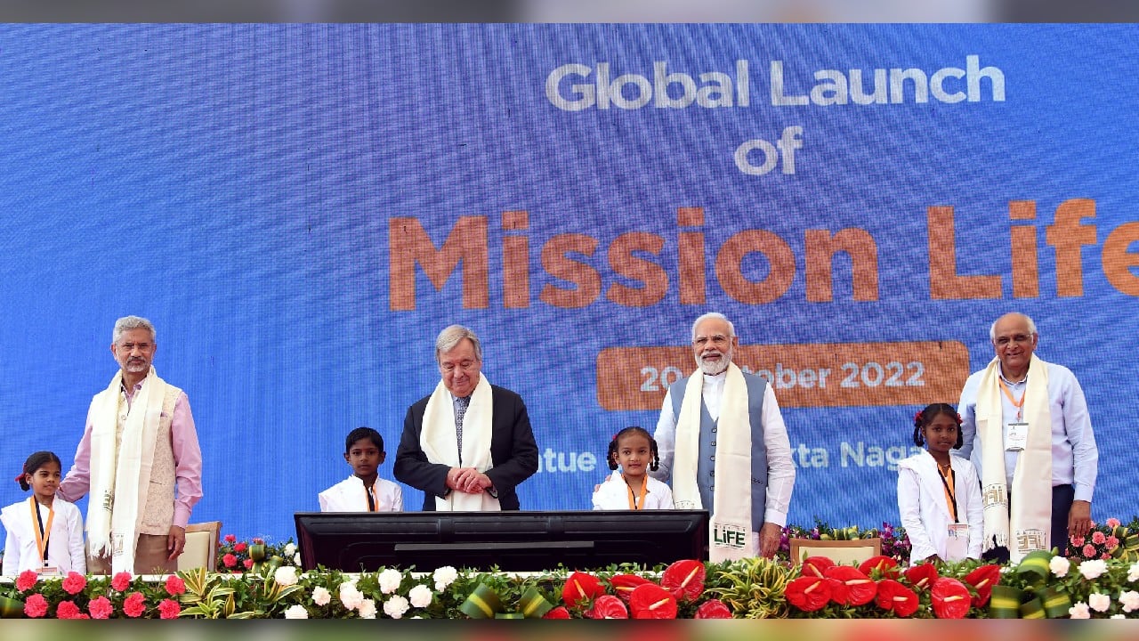 In Pics: PM Narendra Modi, UN chief Antonio Guterres launch Mission ...