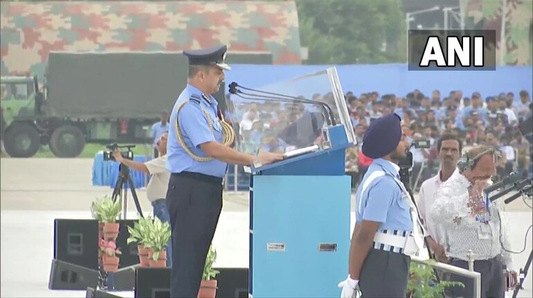 Ceremonial parade, indigenous fatigues main highlights of IAF's 90th ...