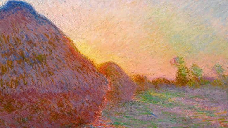 Climate protesters throw mashed potatoes at Claude Monet's painting ...