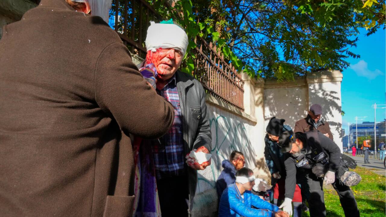 In pics: Ukrainians tend to wounded as Russia intensifies attack