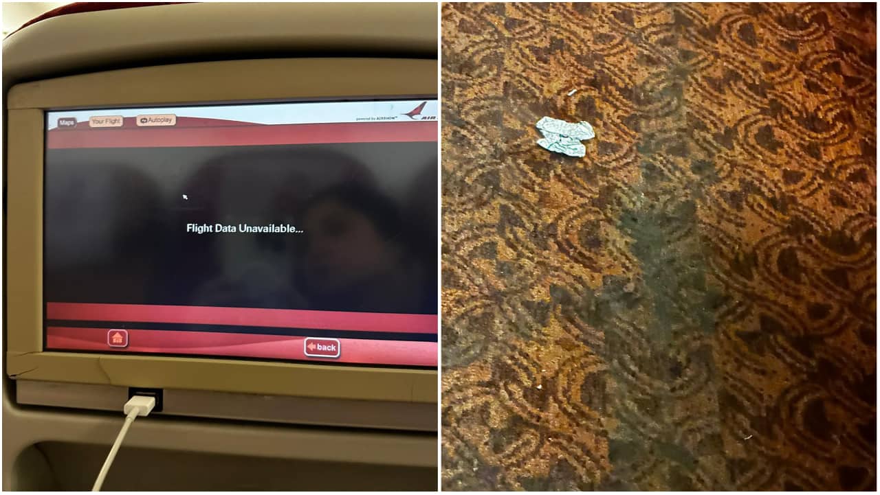 'Endless horror': Air India flyers share images of 'broken seats ...