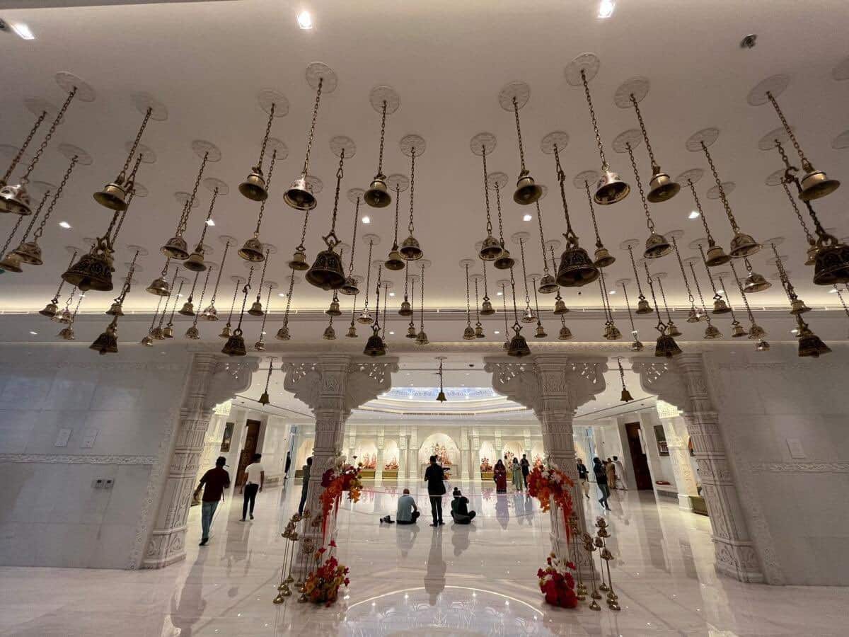 In Pics | A temple mixing Hindu and Arabic architecture opens in Dubai