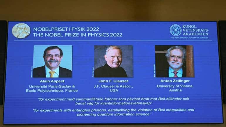 Facts about Physics Nobel winners Alain Aspect, John Clauser and Anton ...