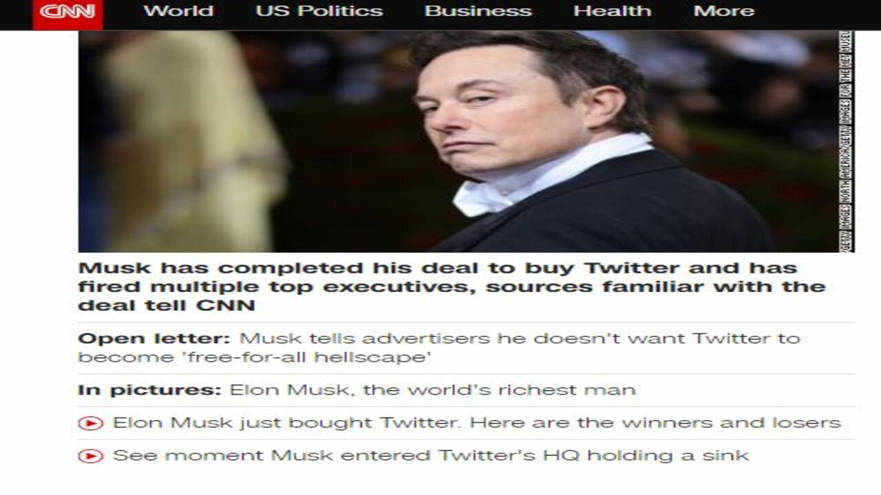 ‘Chief Twit’ Elon Musk dominates headlines: A look at the coverage