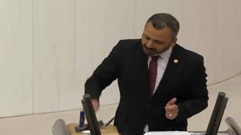 Watch: Turkey MP breaks his phone with hammer while opposing social ...