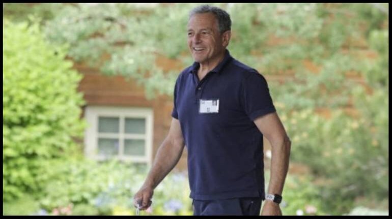Bob Iger, weatherman to Disney CEO for the second time