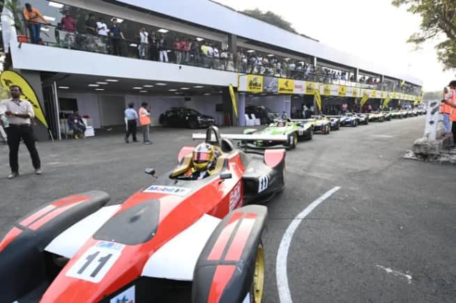 Main races postponed in first Indian Racing League in Hyderabad