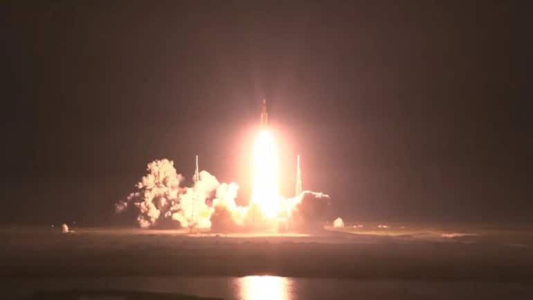 To the moon and back: NASA's Artemis-I launches on third attempt