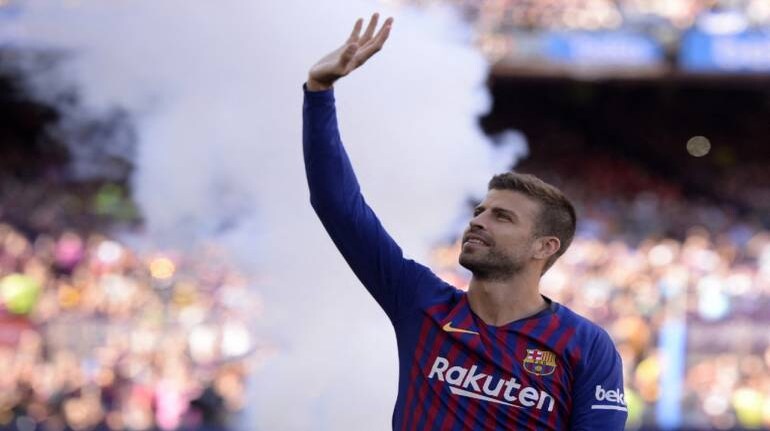 Barcelona defender Gerard Pique announces retirement