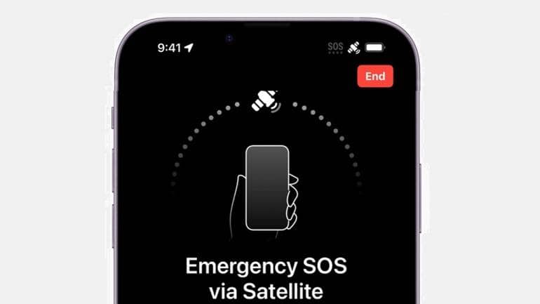 Apple's Satellite based SOS service live in US and Canada for iPhone 14 ...