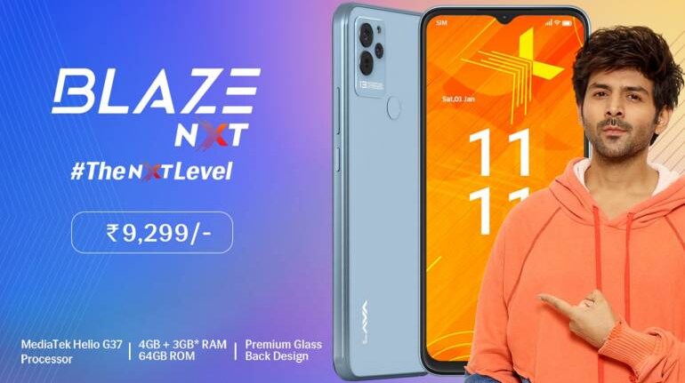 Lava Blaze NXT affordable smartphone launched in India: Check price, specifications, availability