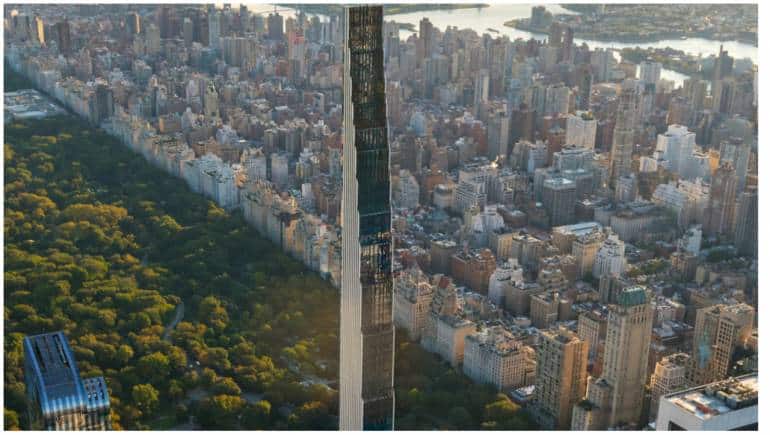 Photos: Inside view of the world's thinnest skyscraper