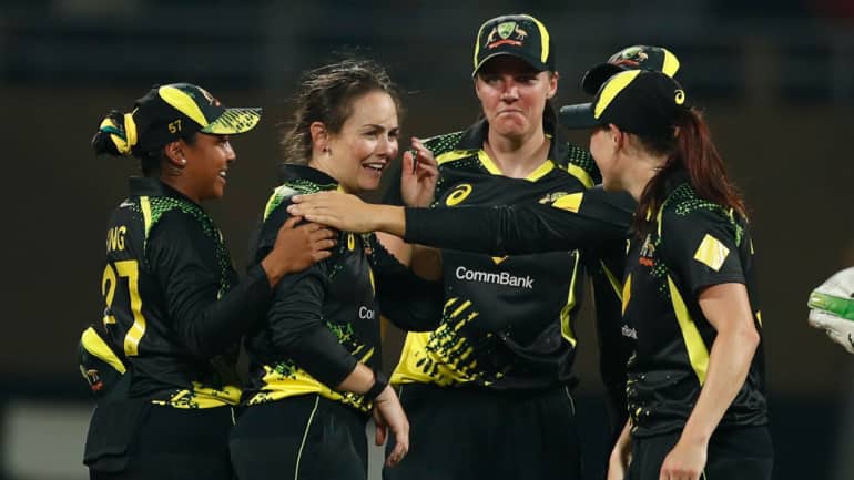 Heather Graham's hat-trick; Gardner, Harris power-hitting floor India ...
