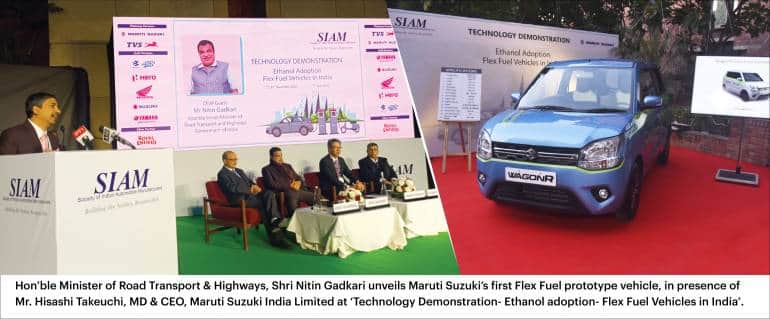 Maruti Suzuki launches India’s first mass segment Flex Fuel prototype car