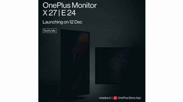 OnePlus to launch two PC monitors in India on December 12