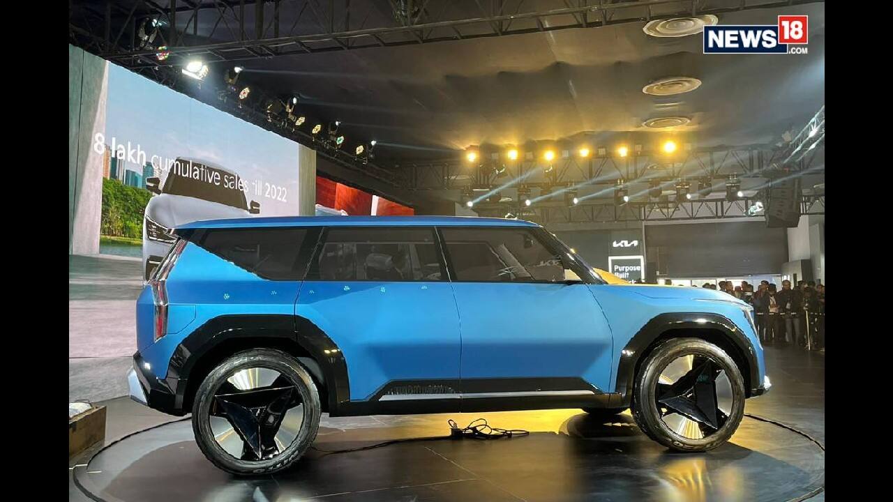 Auto Expo 2023 | Kia India unveiles Concept EV9 SUV and KA4