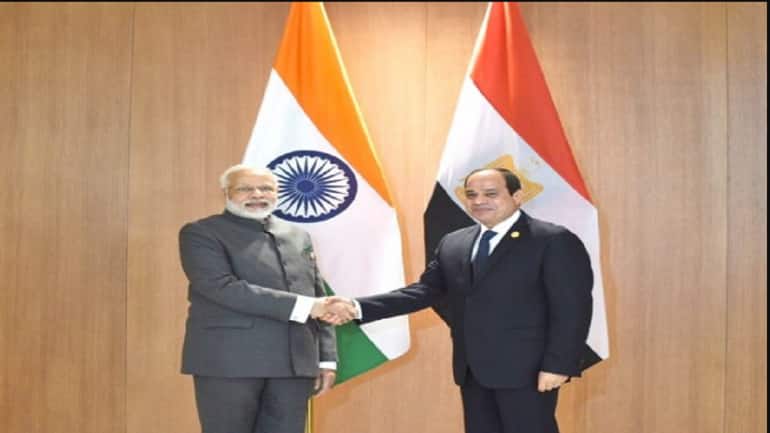 PM Modi holds talks with Egyptian President El-Sisi