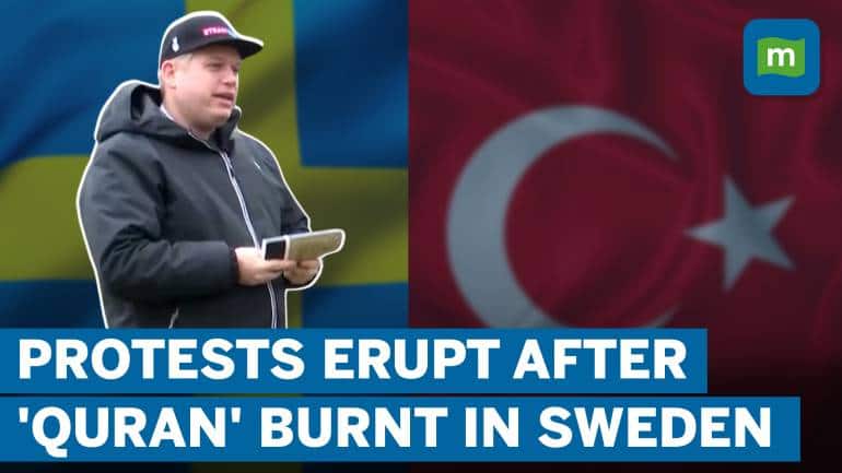 Nato membership | Protests rage as Swedish right-wing politician Rasmus ...