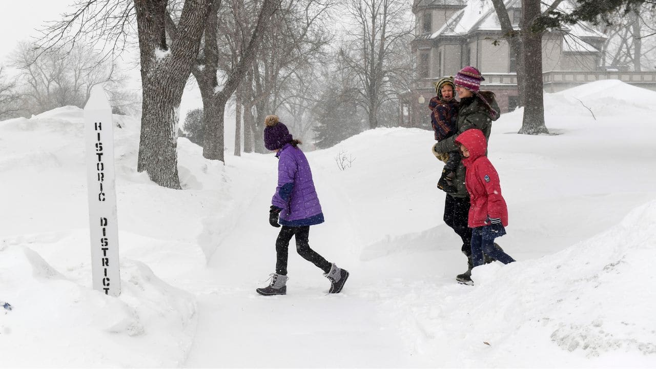 Flights cancelled, highways closed as winter storm wallops US