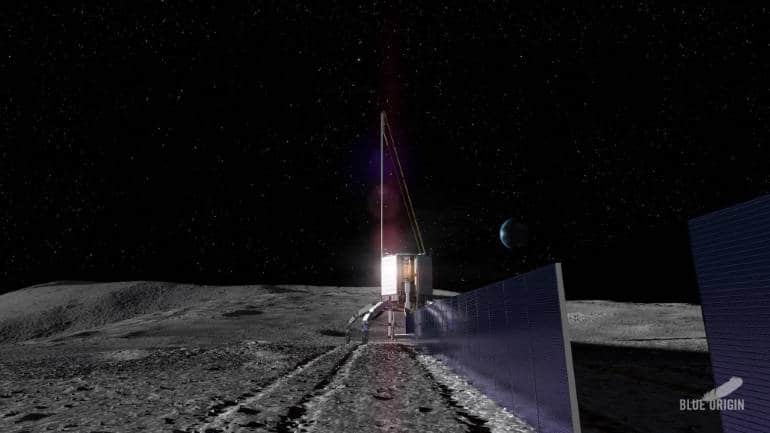 Blue Origin announces technology that can turn Moon dust into solar panels