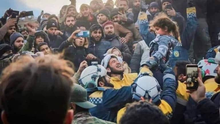 In Pics: Moments of human grit and hope after Turkey-Syria earthquake