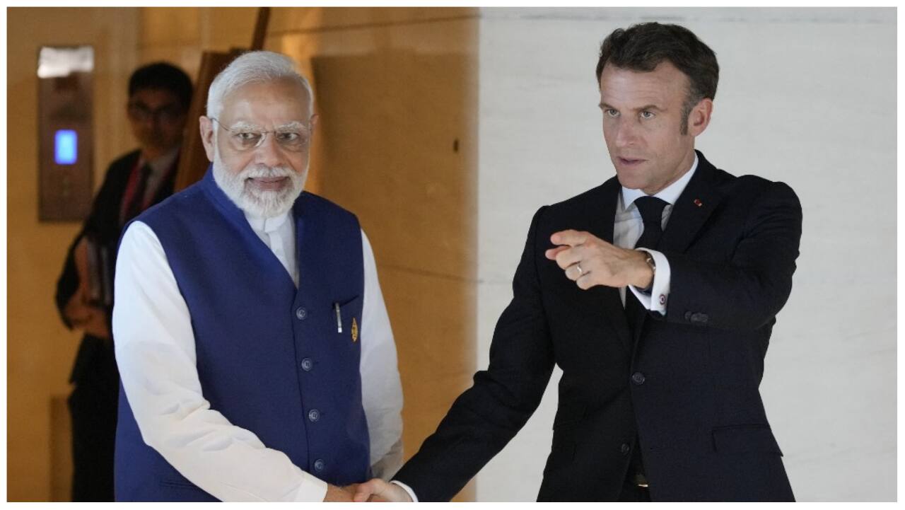 PM Modi-Emmanuel Macron talk India-France ties after Air India-Airbus ...
