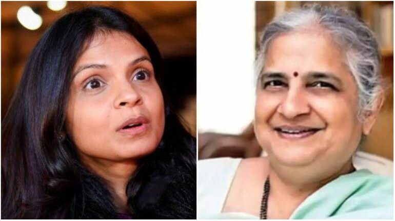 Akshata Murty and Sudha Murty spotted holidaying in Goa