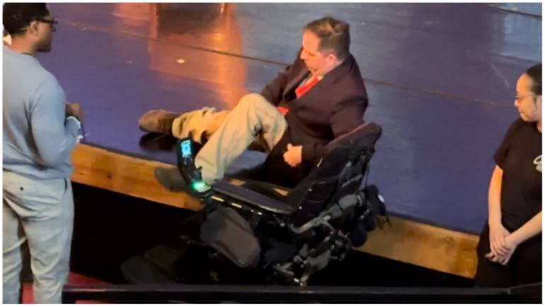 No ramp access for US politician in wheelchair: ‘Felt like a circus monkey'
