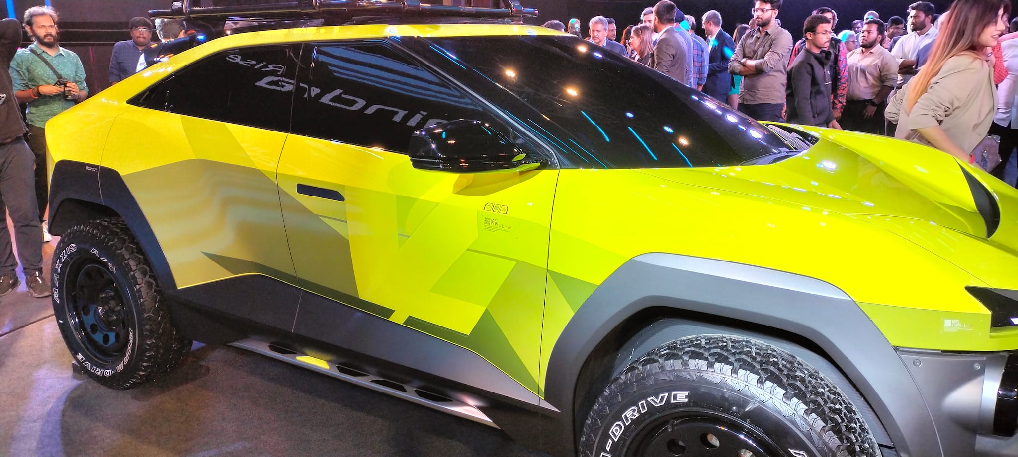 In Pics | Mahindra unveils new concept electric SUV, BE Rall-E