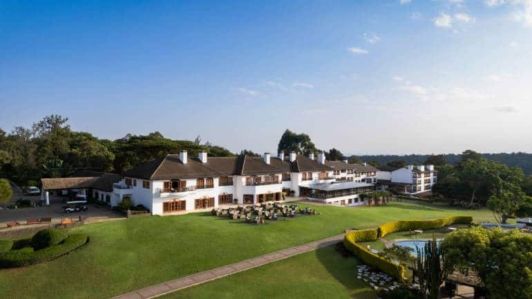 In a corner of Kenya, on the equator, where the rich and famous escaped ...