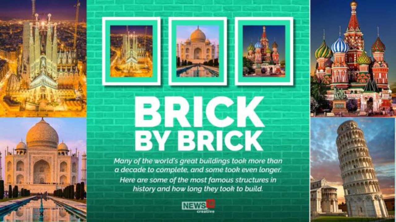 A look at some of the famous structures in the world and how long they ...