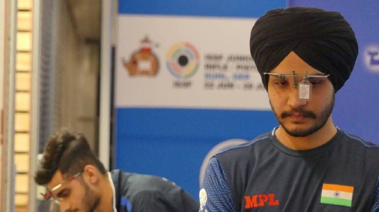 Sarabjot Singh clinches air pistol gold in Shooting World Cup