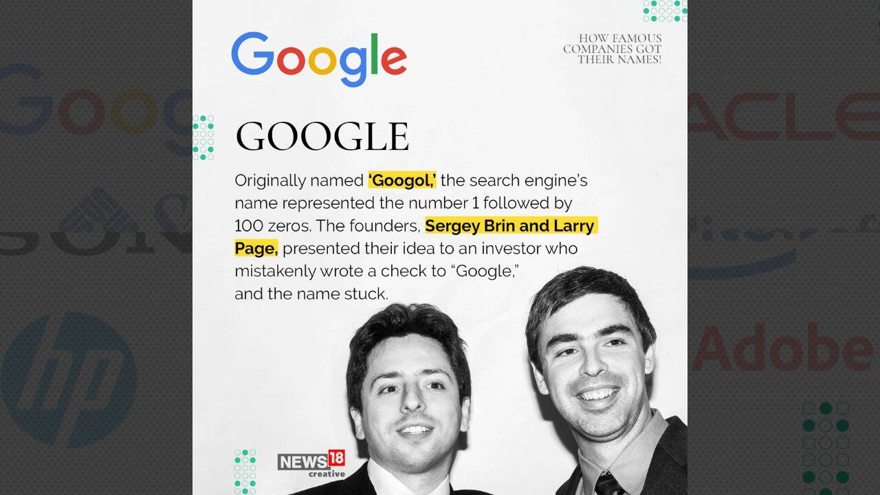 In Pics: Stories behind the names of world's most renowned companies