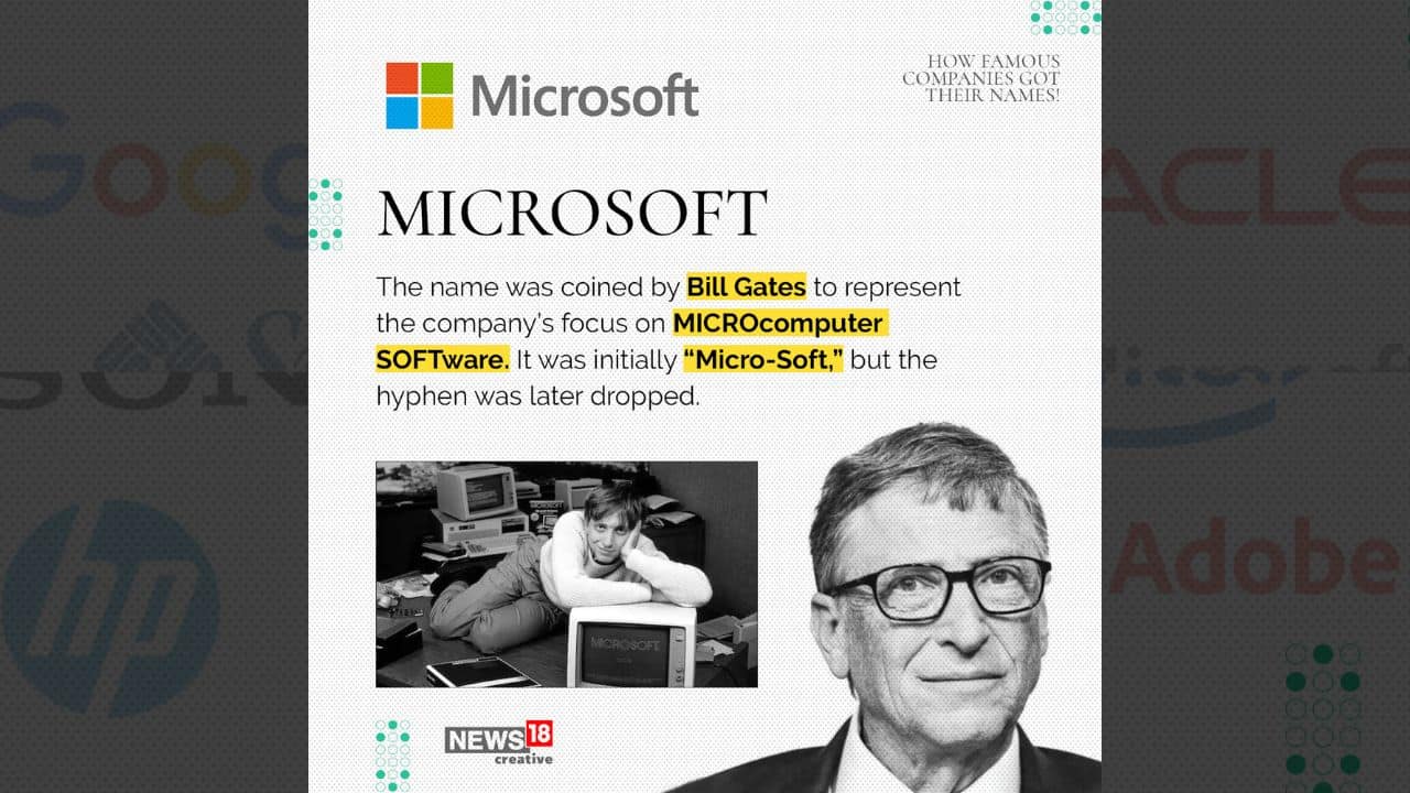 In Pics: Stories behind the names of world's most renowned companies