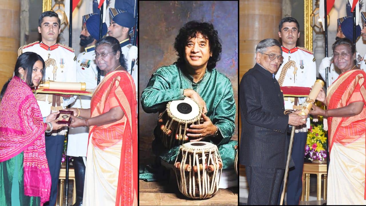 Padma Awards 2023: President Murmu confers Padma awards to K M Mangalam ...