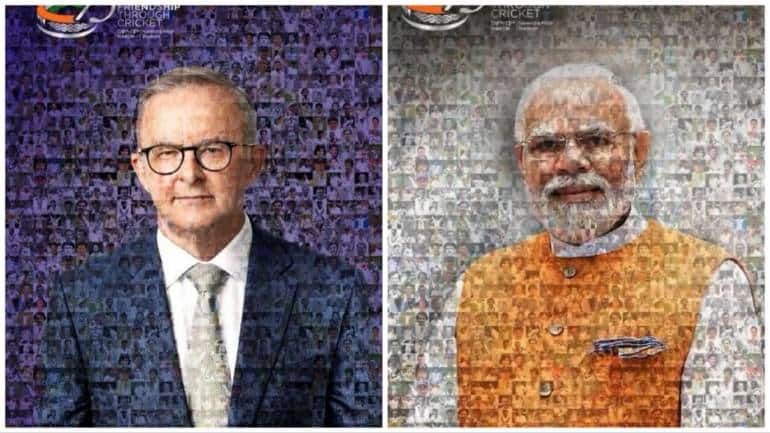 PM Modi, Anthony Albanese gifted collage photos made with Indian ...